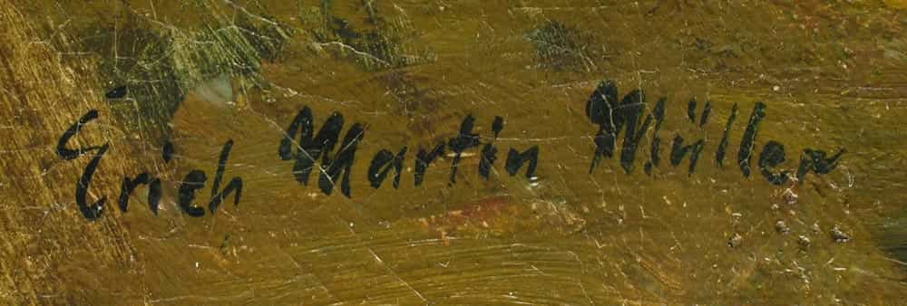 Erich Martin Müller 1888 - 1972 - Hampel Kunstauktionen
