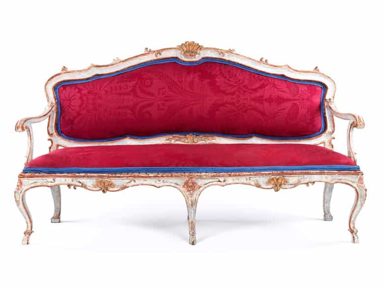 Paar Canapés - Hampel Kunstauktionen