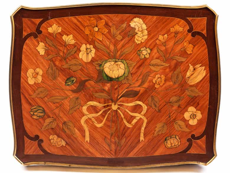 Kleiner Transition-Damensekretär à abattant, Charles Chevalier zug ...